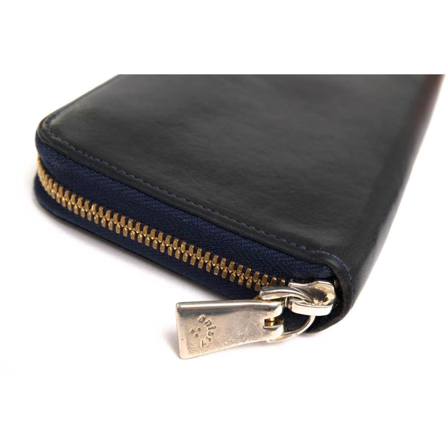 aniary アニアリ 長財布 01-20003 アンティークレザー Antique Leather 牛革 小銭入れあり 迷彩・カモフラージュ ...