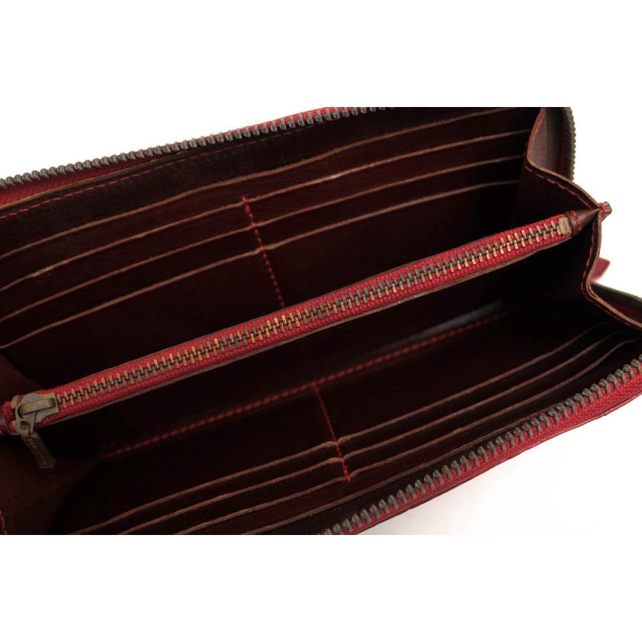 ○クアトロガッティ QUATTRO GATTI  長財布 8101 小銭入れあり ユニセックス 男女兼用 ラウンドジップ ラウンドファスナー メンズ  中古 QUATTRO GATTI クアトロガッティ 長財布 8101 小銭入れあり ユニ