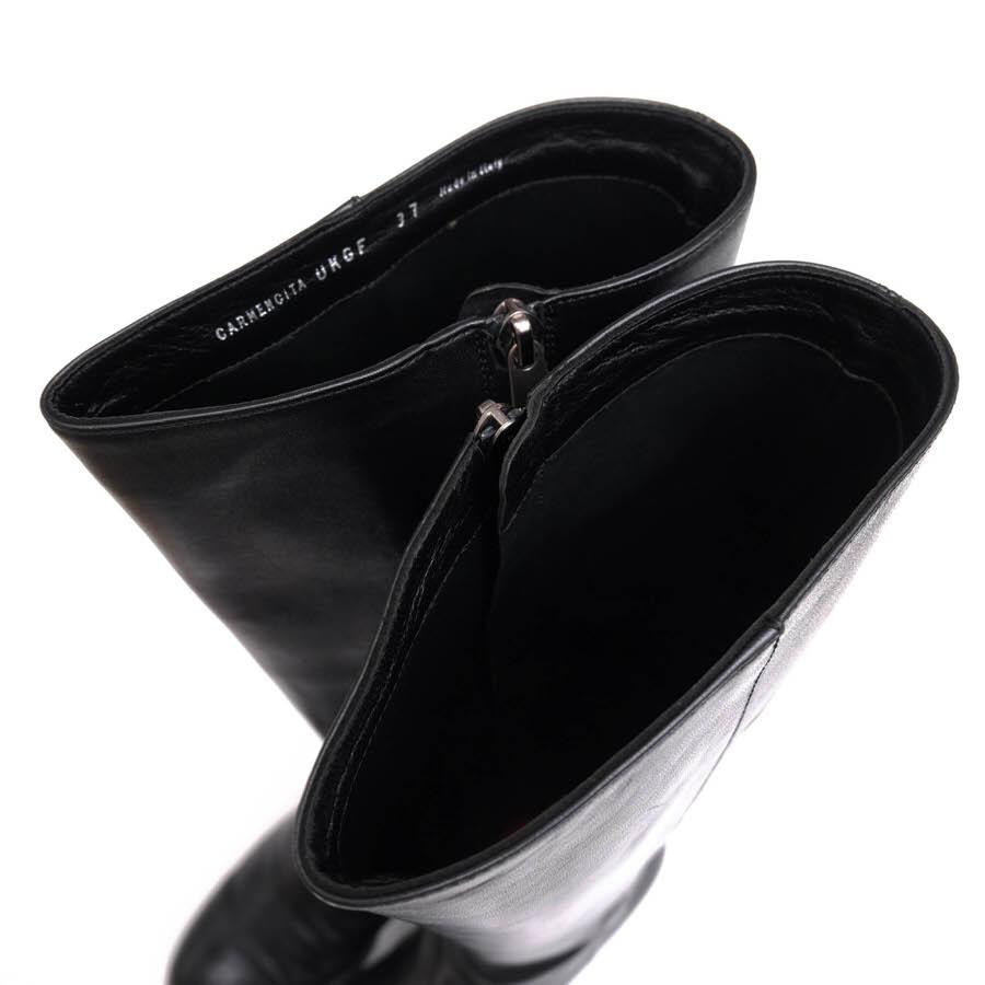 Bally（バリー） ロングブーツ CARMENCITA 牛革 カーフ サイドジップ