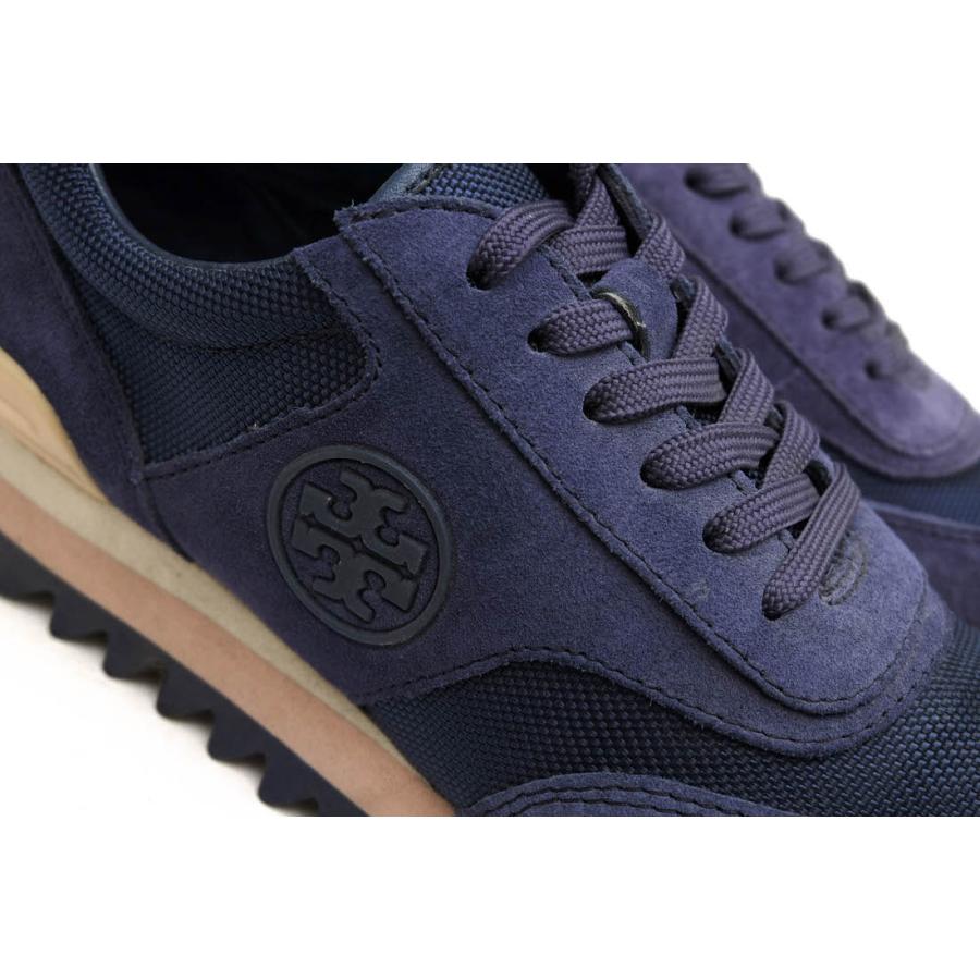TORY BURCH トリーバーチ ローカットスニーカー 44481 SAW TOOTH LOGO SNEAKER ヘビーグレインナイロン ナ ...