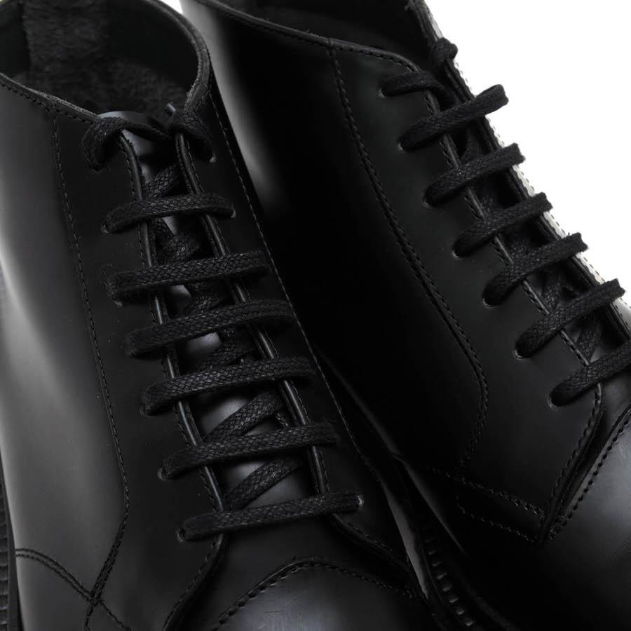 ○アデュー ADIEU PARIS 牛革 カーフ レースアップブーツ Type 77 Boots ハイシャイン仕上げ クレープソール マッケイ製法 メンズ  中古 ADIEU PARIS アデュー レースアップブーツ Type 77 Boots 牛革 カーフ