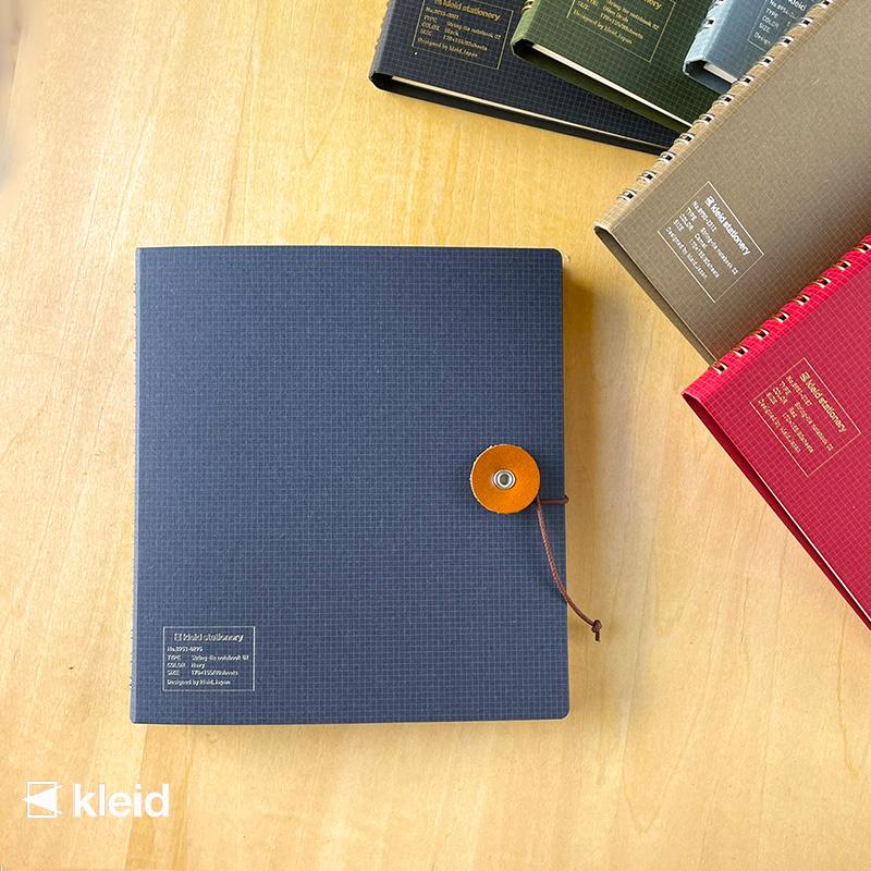 クレイド ストリングタイ ノートブック KLEID String-tie notebook スクエア型 2mm方眼 : 100009 : 文房 ...