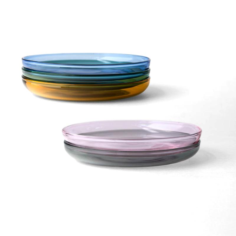 amabro ガラス皿 HEAT-PROOF DISH ガラス 耐熱 おしゃれ シンプル 食器 ケーキ皿 アクセサリートレイ アマブロ ...