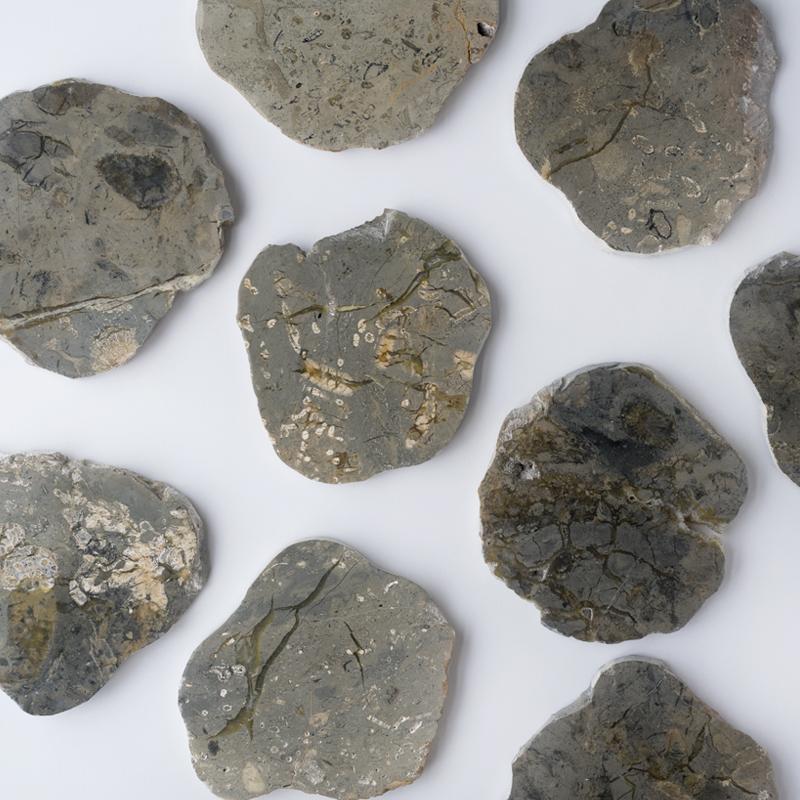 amabro ジャスパーコースター グレー JASPER COASTER アマブロ 天然石 石英 碧玉 : 文房具 手帳 DESK LABO ...