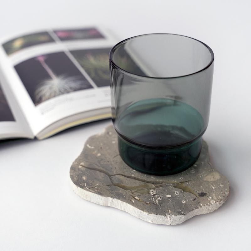 amabro ジャスパーコースター グレー JASPER COASTER アマブロ 天然石 石英 碧玉 : 文房具 手帳 DESK LABO ...