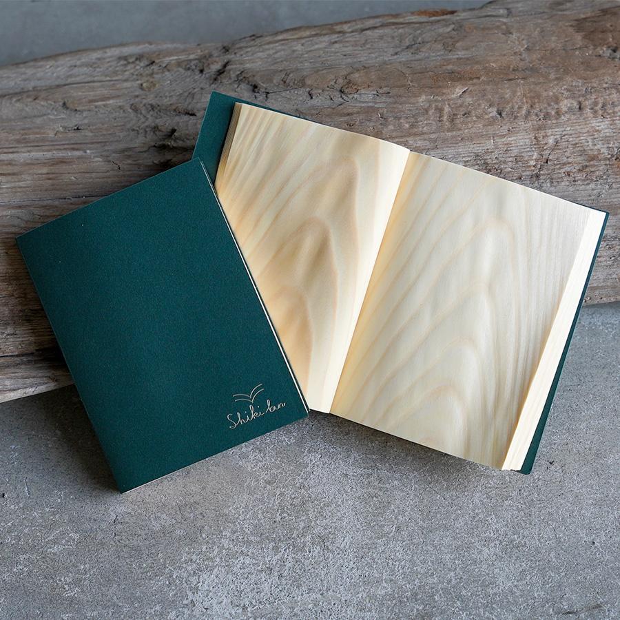 PAPIER TIGRE Shiki bun 木のノート A6 ソフトカバー ギフト A6サイズ サステナブル 日本製 : 文房具 手帳 DESK LABO - 通販 - Yahoo!ショッピング