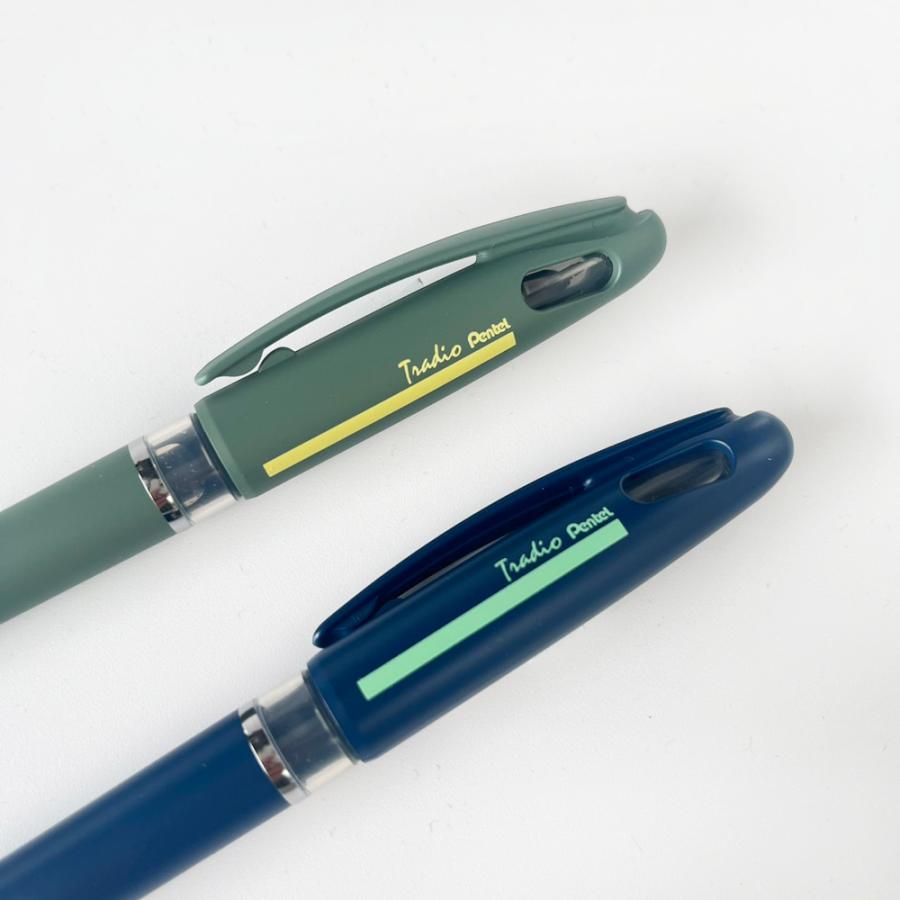 ぺんてる（Pentel） トラディオ プラマン ユーロ限定逆輸入モデル Pentel Tradio プラスチック万年筆 : 文房具 手帳 ...