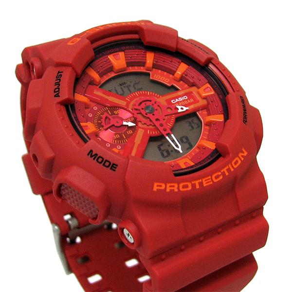 110 Series G-SHOCK GA-110AC-4AJF 耐衝撃性能 JIS1種耐磁性能 20気圧防水 1/1000秒ストップウォッチ ...