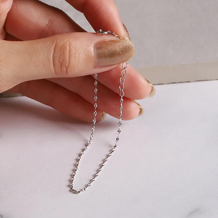 DEVAS 日曜7%クーポン有 プラチナブレスレット レディース ブレスレット プラチナ ブルームチェーン 1.2mm アジャスター チェーン シンプル : デザイナーズジュエリー DEVAS ...