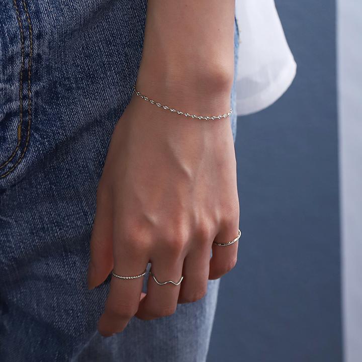 DEVAS 日曜7%クーポン有 プラチナブレスレット レディース ブレスレット プラチナ ブルームチェーン 1.6mm アジャスター チェーン シンプル : デザイナーズジュエリー DEVAS ...