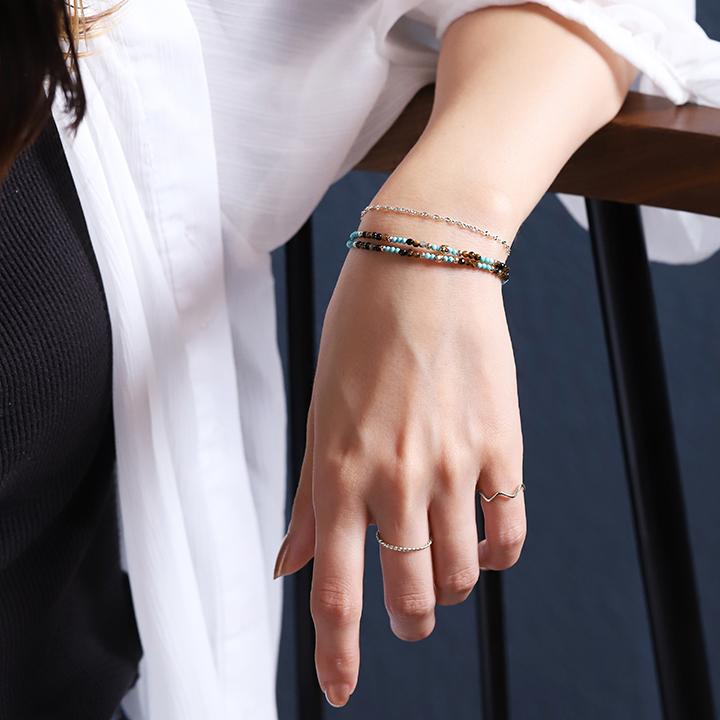 DEVAS 日曜7%クーポン有 プラチナブレスレット レディース ブレスレット プラチナ ブルームチェーン 1.6mm アジャスター チェーン シンプル : デザイナーズジュエリー DEVAS ...