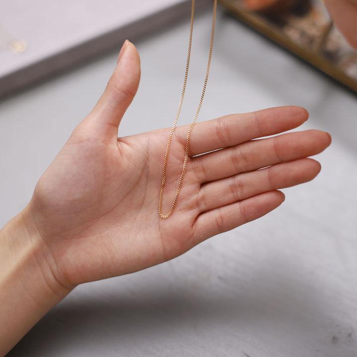 DEVAS 日曜7%クーポン有 18金ネックレス k18 ネックレスチェーン 1.2mm幅 細喜平 チェーン レディース ネックレス 18k ゴールド : デザイナーズジュエリー DEVAS ...