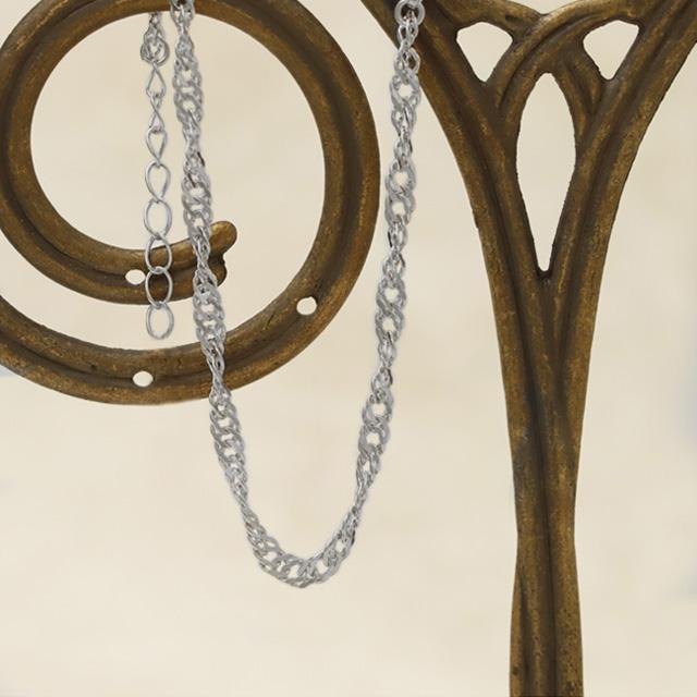 DEVAS 【土日限定2000円OFFクーポン有】 プラチナブレスレット レディース ブレスレット プラチナ スクリューチェーン 2.4mm チェーン シンプル : デザイナーズジュエリー ...