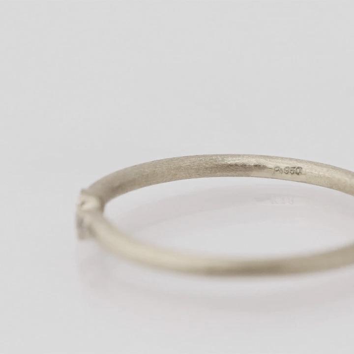 DEVAS 【土日限定1500円OFFクーポン有】 プラチナリング 指輪 プラチナ リング 3石 ダイヤモンド pt950 pt 指輪 レディース プラチナ指輪 シンプル 本物 地金 ...