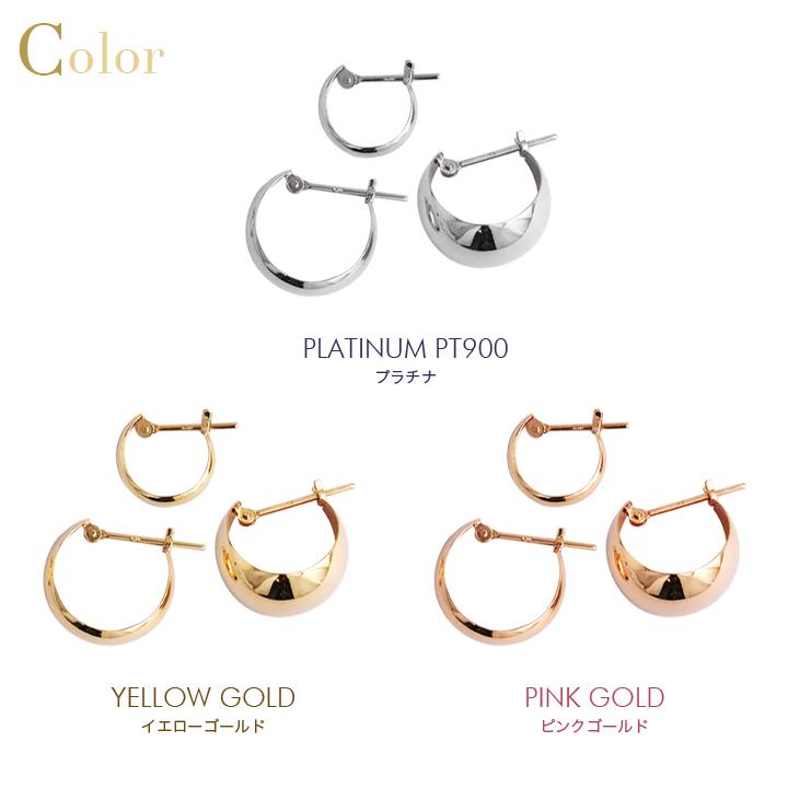 DEVAS 7月土日限定 11%クーポン フープピアス プラチナ ピアス レディース シンプル ムーンピアス 月甲 甲丸 ゲッコー フープ シンプルピアス pt950 : デザイナーズ ...