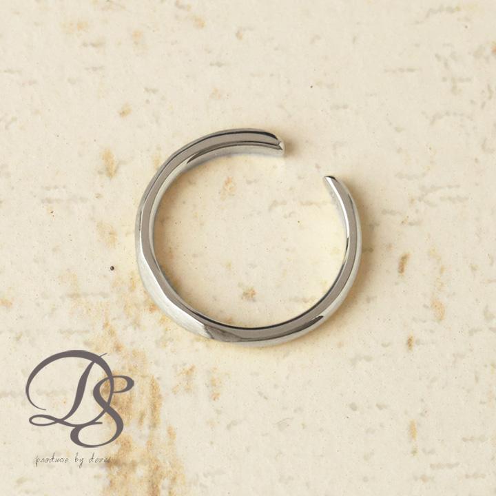 DEVAS イヤーカフ プラチナ イヤカフ PT950 レディース プラチナ950 ノンホール ピアス ウェーブ Pt950 ノンホールピアス シンプル 小さめ つけっぱなし 片耳 ...