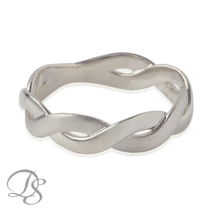 DEVAS 【土日限定3000円OFFクーポン有】 プラチナリング 指輪 プラチナ リング 編み編み ツイスト メンズ pt950 pt レディース プラチナ指輪 シンプル : デザイナーズ ...