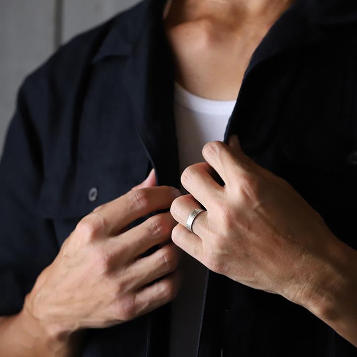 DEVAS 【10/27 値上げ対象】 プラチナリング 指輪 プラチナ リング 平打ちリング 5mm幅 メンズ pt950 pt レディース プラチナ指輪 幅広 刻印 : デザイナーズ ...