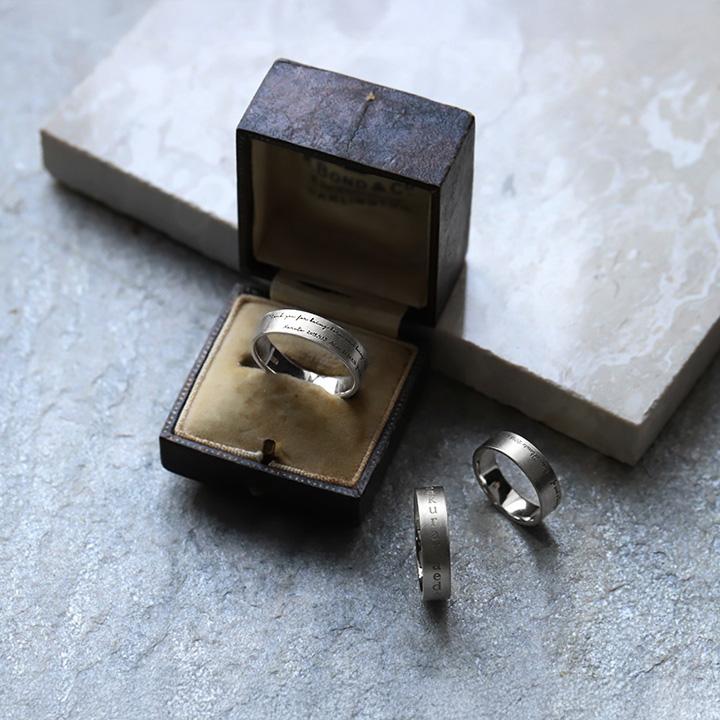 DEVAS 【10/27 値上げ対象】 プラチナリング 指輪 プラチナ リング 平打ちリング 5mm幅 メンズ pt950 pt レディース プラチナ指輪 幅広 刻印 : デザイナーズ ...