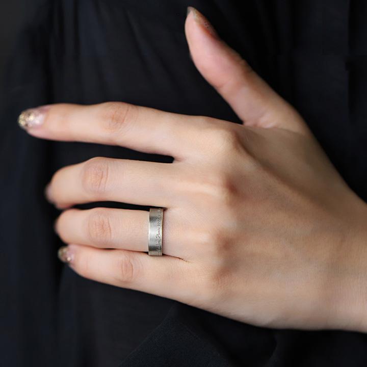 DEVAS 【10/27 値上げ対象】 プラチナリング 指輪 プラチナ リング 平打ちリング 5mm幅 メンズ pt950 pt レディース プラチナ指輪 幅広 刻印 : デザイナーズ ...