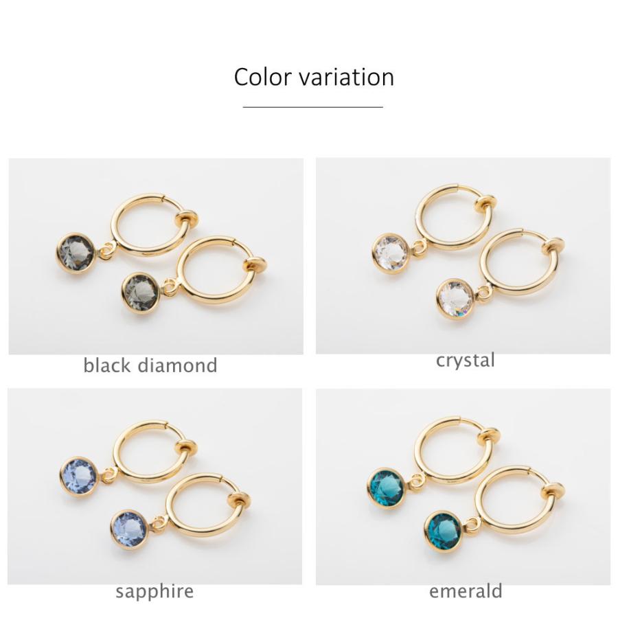 k14GP シャネルストーン ピアス イヤリング オーストリア産クリスタル オーストリアン :p503:LuneJewelry - 通販 - Yahoo!ショッピング