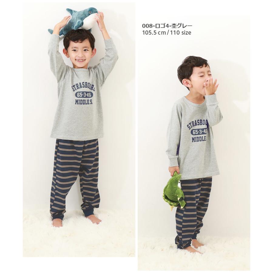 子供服 ボーイズ 長袖パジャマキッズ 男の子 女の子 ルームウェア 長袖ルームウェア パジャマ デビロック devirock :160UGD030:devirock Yahoo!ショッピング店 ...