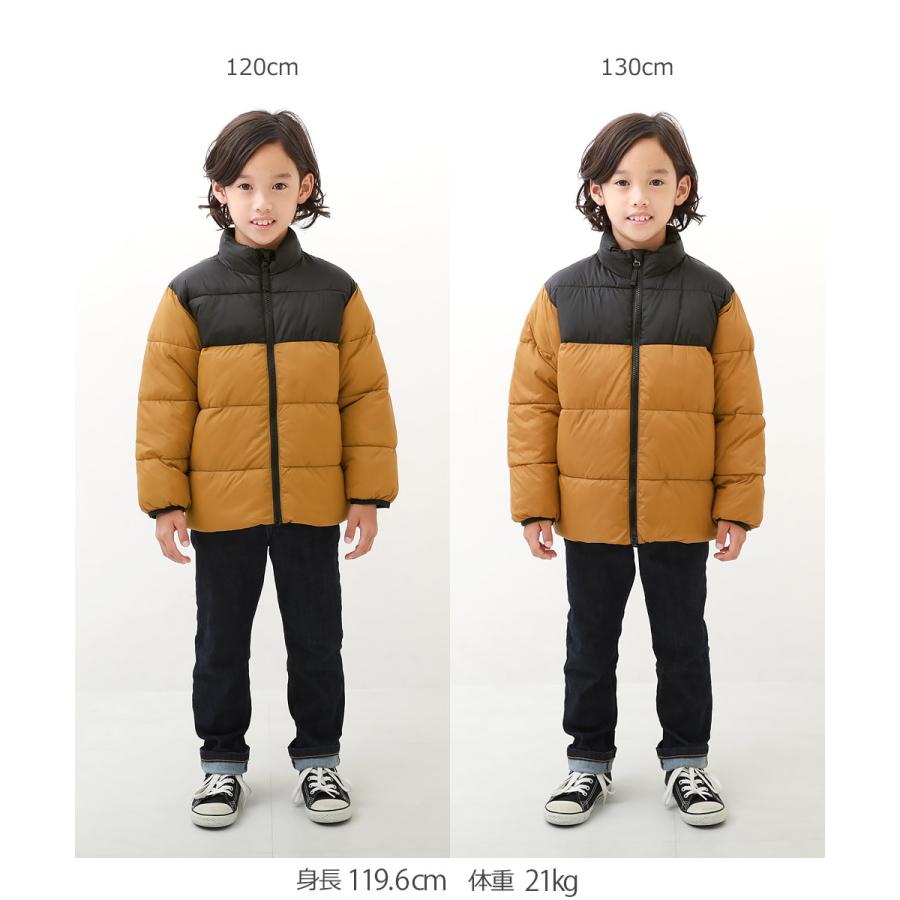 子供服 洗える ファイバーダウン ボーイズ ジャケット キッズ 男の子 アウター・ジャケット devirock デビロック 22AW中重アウター :161BBL003:devirock ...