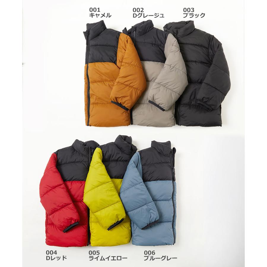 子供服 洗える ファイバーダウン ボーイズ ジャケット キッズ 男の子 アウター・ジャケット devirock デビロック 22AW中重アウター :161BBL003:devirock ...