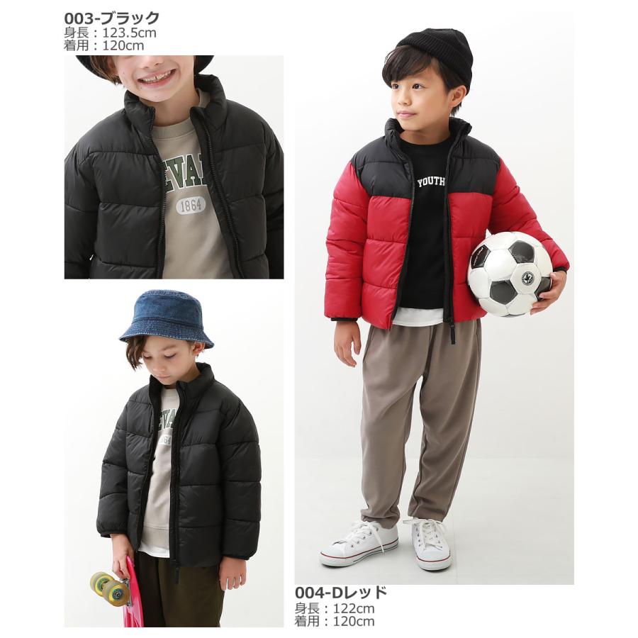 子供服 洗える ファイバーダウン ボーイズ ジャケット キッズ 男の子 アウター・ジャケット devirock デビロック 22AW中重アウター :161BBL003:devirock ...