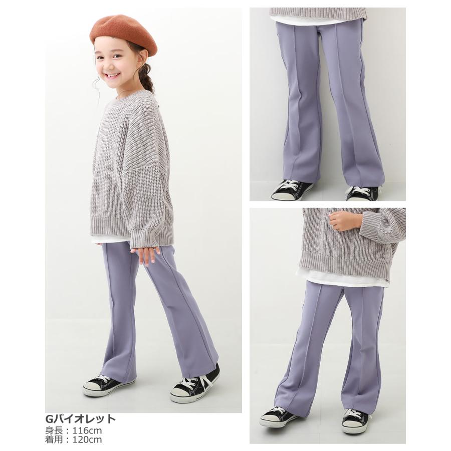 子供服 ガールズ ピンタック フレアパンツ キッズ 女の子 ロングパンツ ズボン パンツ ボトムス devirock デビロック :161GBT005:devirock PayPayモール店 ...