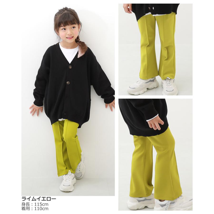 子供服 ガールズ ピンタック フレアパンツ キッズ 女の子 ロングパンツ ズボン パンツ ボトムス devirock デビロック :161GBT005:devirock PayPayモール店 ...