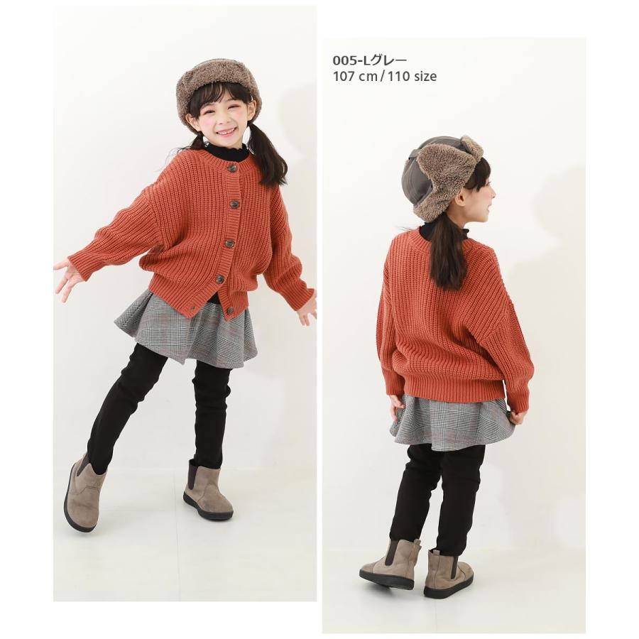 devirock 裏シャギー スカッツ キッズ 10分丈 RICH WARM 両側ポケット付き プリント 子供服 女の子 ベビー服 ボトムス スカート デビロック : devirock ...