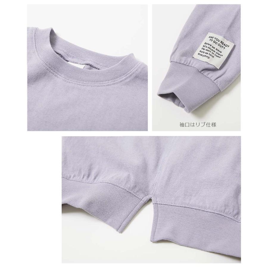 子供服 バックスリット 長袖Tシャツ キッズ 女の子 長袖Tシャツ ロンT トップス 長袖 devirock デビロック :161GTP020:devirock PayPayモール店 - 通販 ...