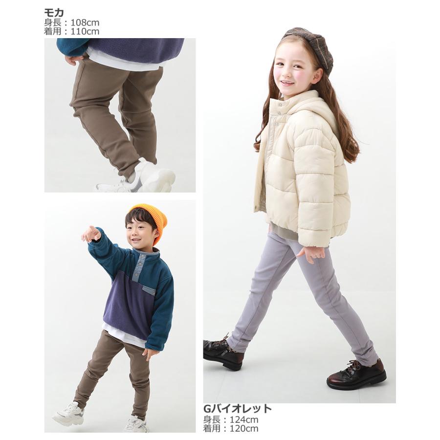 子供服 ウルトラストレッチ裏起毛スキニーパンツ キッズ 男の子 女の子 ロングパンツ ズボン パンツ ボトムス devirock デビロック 22AWあったかボトムス :161UBT004 ...