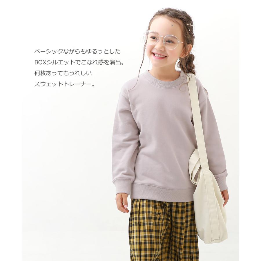 子供服 無地スウェットトレーナー キッズ ベビー 男の子 女の子 パーカー・トレーナー トップス devirock デビロック :161UTP022:devirock PayPayモール店 ...