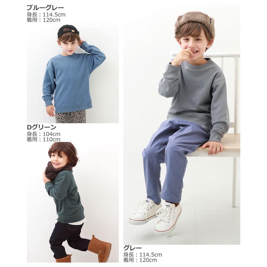 子供服 無地スウェットトレーナー キッズ ベビー 男の子 女の子 パーカー・トレーナー トップス devirock デビロック :161UTP022:devirock PayPayモール店 ...