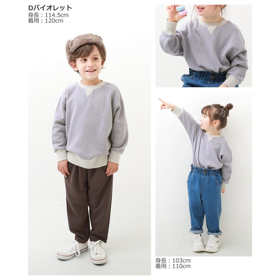 子供服 配色ガゼットトレーナー キッズ 男の子 女の子 パーカー・トレーナー トップス devirock デビロック :161UTP023:devirock PayPayモール店 - 通販 ...