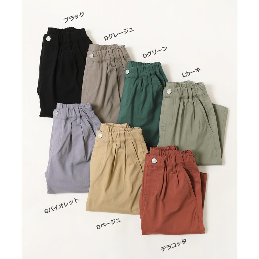 子供服 ウルトラストレッチ ツイル 7分丈 タックパンツキッズ 男の子 女の子 ボトムス ハーフパンツ ショートパンツ デビロック devirock : 162ubt017 ...