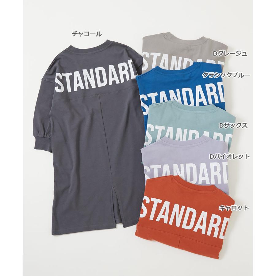 devirock 子供服 綿100% STANDARD バックロゴプリント 長袖ワンピースキッズ 女の子 長袖ワンピース ワンピース デビロック : devirock Yahoo!ショッピング ...