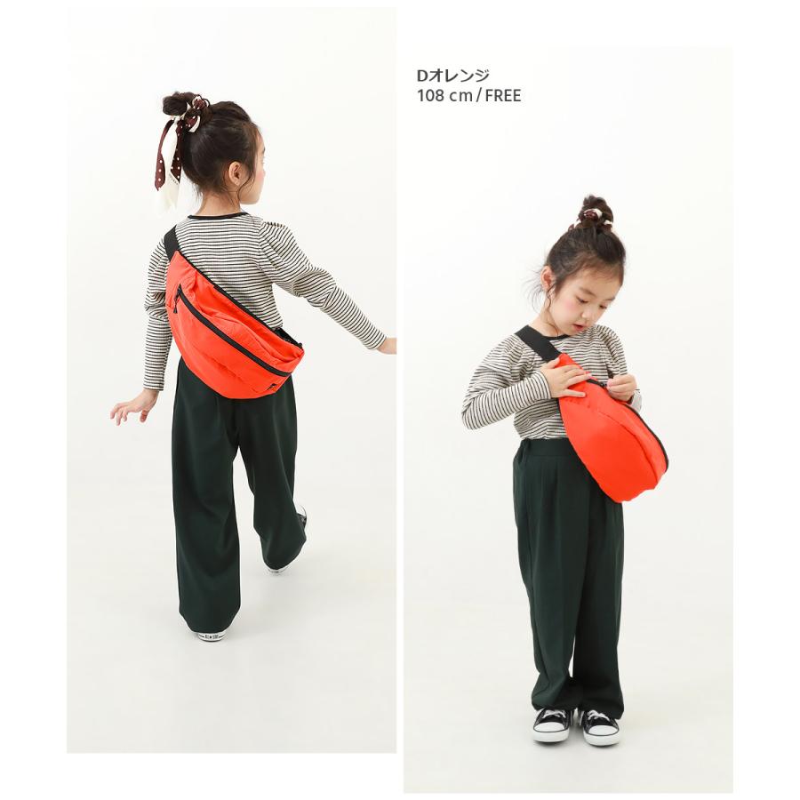 子供服 親子で使える ゲーム機ケース固定バンド付き 2WAY 配色ボディバッグキッズ 男の子 女の子 バッグ ショルダーバッグ デビロック devirock :170UGD003 ...