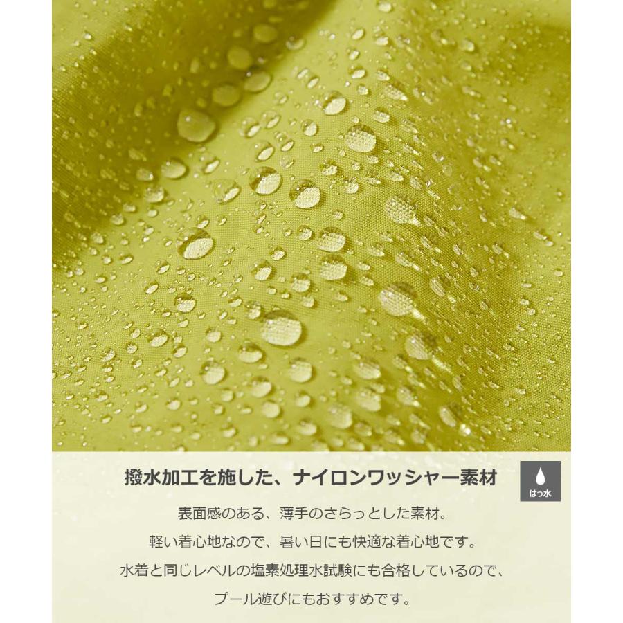 子供服 水はじく ナイロン タックショートパンツ(水陸両用)キッズ 女の子 ボトムス ハーフパンツ ショートパンツ デビロック devirock : 172gbt001 : devirock ...