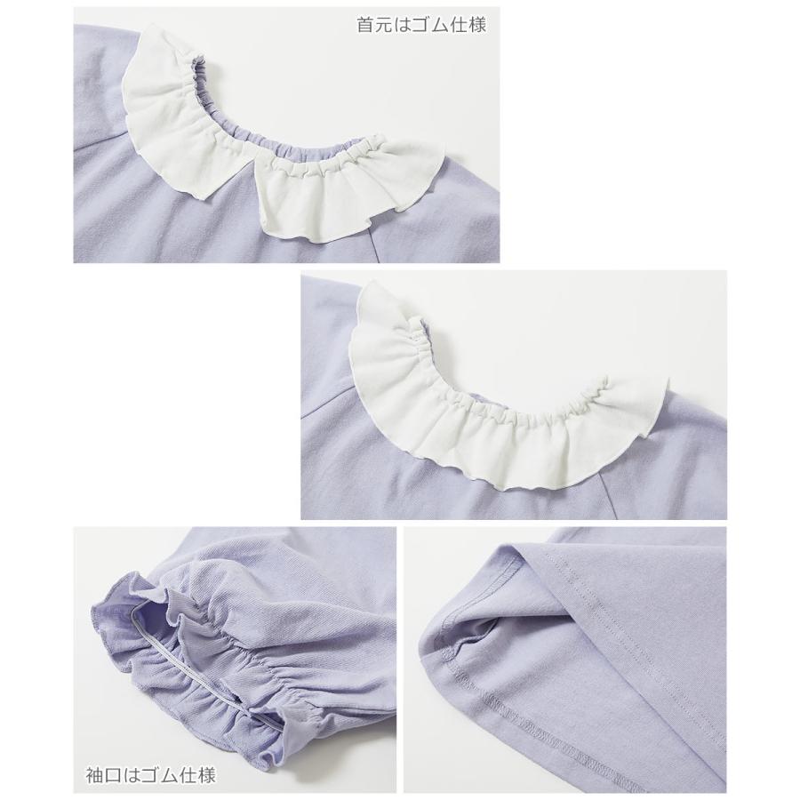 子供服 どっちも前 フリル半袖パジャマキッズ 女の子 ルームウェア 半袖ルームウェア パジャマ デビロック devirock :172GGD002:devirock Yahoo!ショッピング店 ...