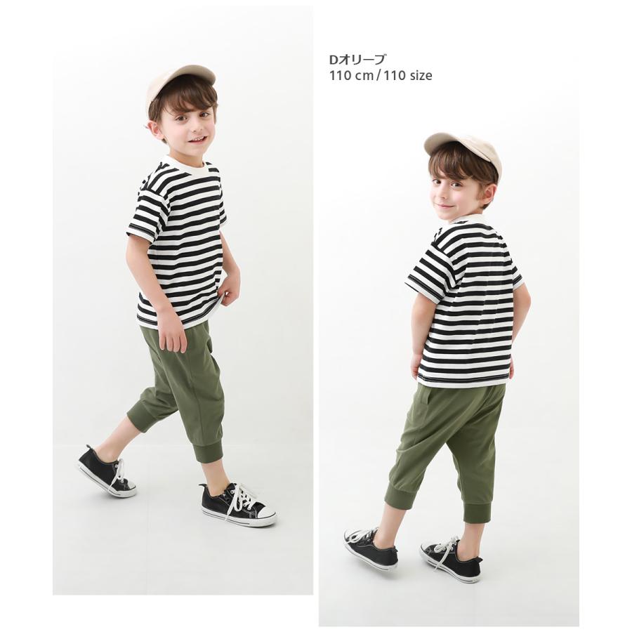 devirock 7分丈 裾リブパンツ キッズ ハーフパンツ ショートパンツ 子供服 男の子 女の子 ベビー ボトムス デビロック : devirock Yahoo!ショッピング店 - 通販 ...