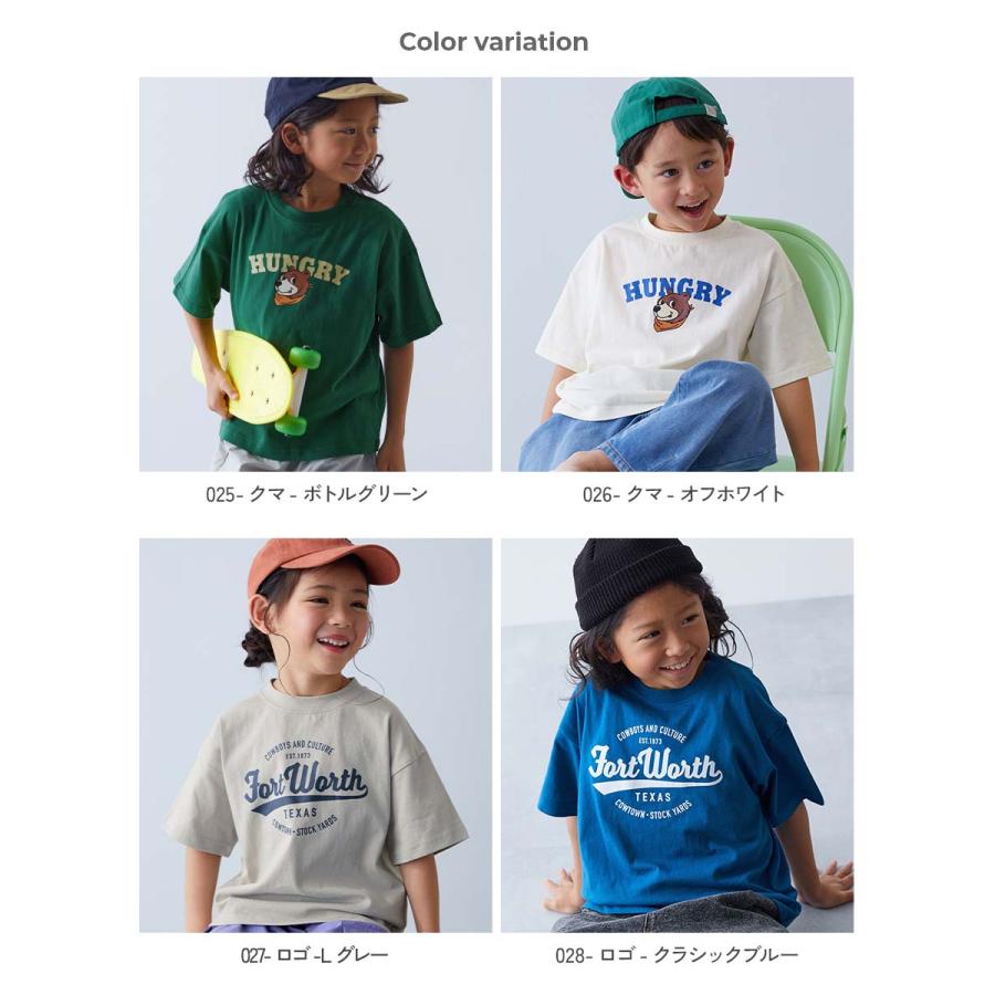 devirock Tシャツ トップス 綿100％ デビラボ BIGシルエット プリント半袖Tシャツ キッズ ベビー服 子供服 男の子 女の子 デビロック : devirock Yahoo ...
