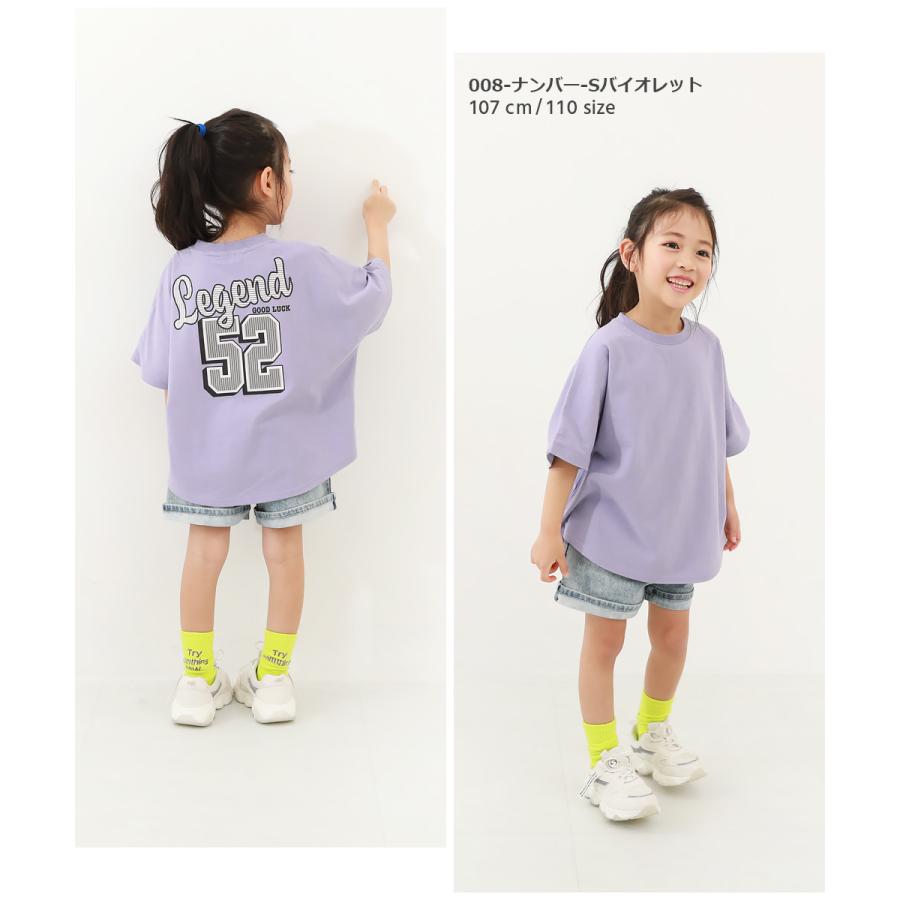 半袖tシャツ キッズ デビラボ スーパーBIGシルエット プリント半袖Tシャツキッズ 子供服 男の子 女の子 トップス 半袖Tシャツ Tシャツ デビロック devirock ...