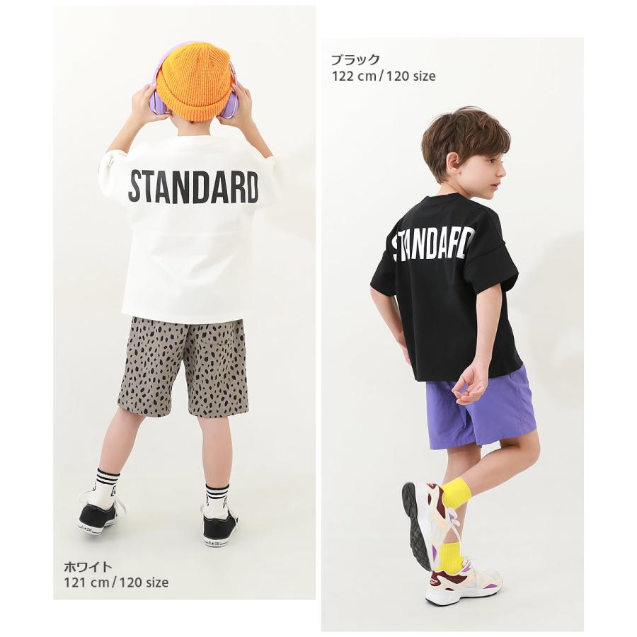 子供服 STANDARD バックロゴプリント 半袖Tシャツキッズ ベビー 男の子 女の子 トップス 半袖Tシャツ Tシャツ デビロック devirock :172UTP003:devirock ...