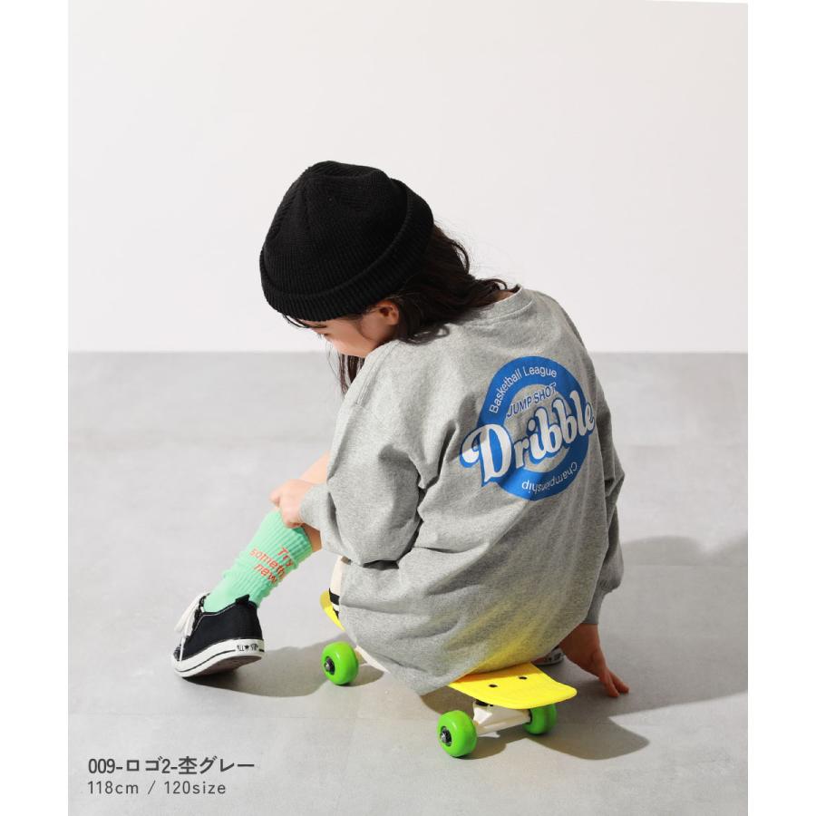 devirock（デビロック） ロンT トップス 綿100％ デビラボ BIGシルエット プリント袖リブ 長袖Tシャツ キッズ ベビー服 子供服 男の子 女の子 送料無料 : devirock ...