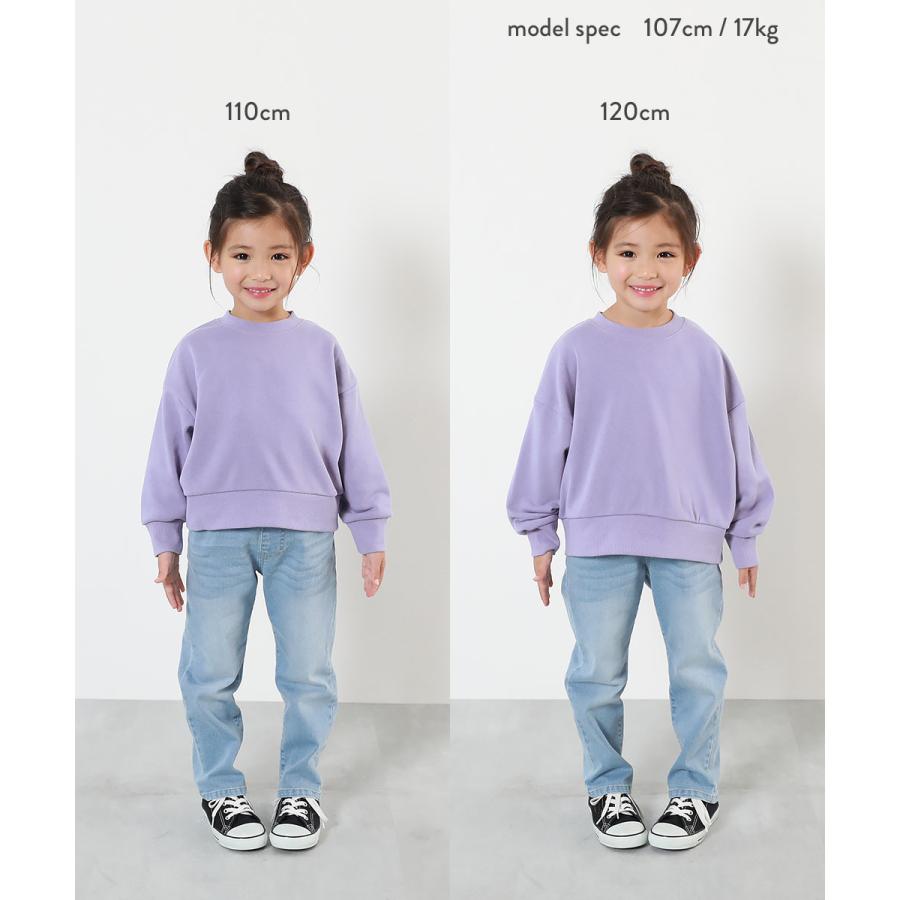 devirock トレーナー キッズ スウェット デビラボ ガールズ プリント クロップド丈 子供服 女の子 トップス ベビー服 100 110 120 130 140 150 160 デビ ...