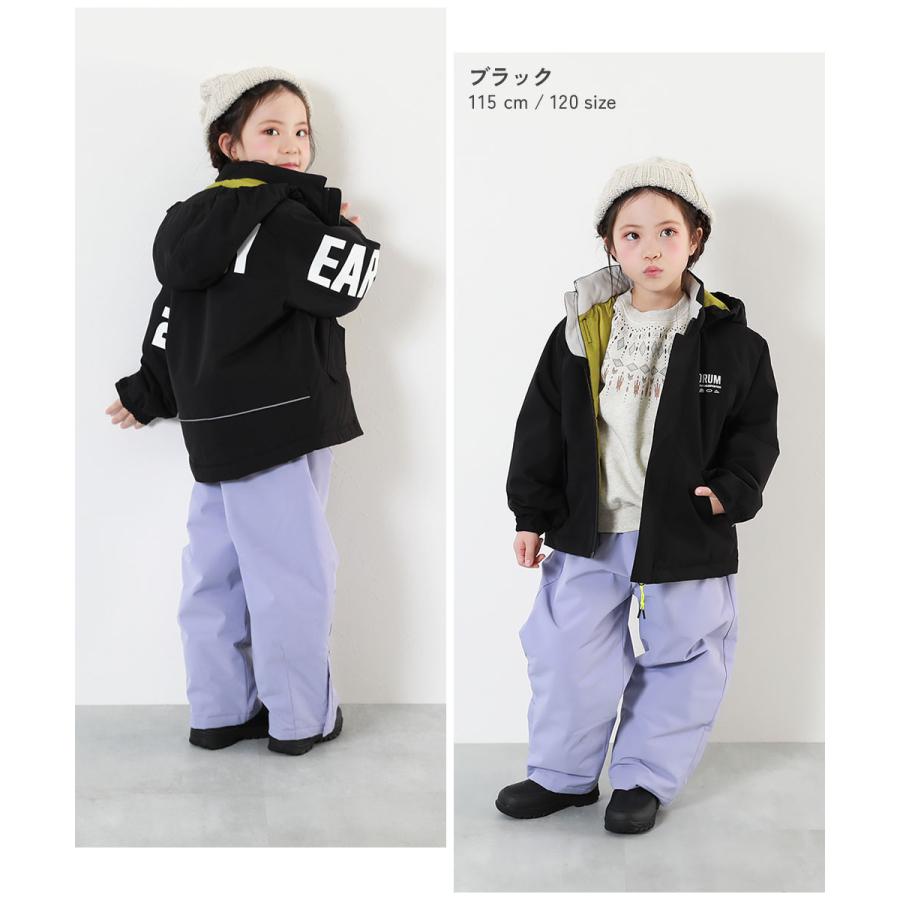 devirock 中綿 スノージャケット キッズ 撥水 耐水圧 5000mm以上 普段着としても使える 子供服 男の子 女の子 アウター ナイロンジャケット デビロック : devirock ...