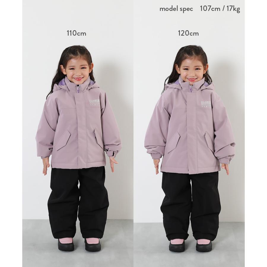 子供服 撥水 耐水圧(5000mm以上) 普段着としても使える 中綿スノージャケットキッズ 男の子 女の子 アウター ナイロンジャケット デビロック devirock : 181ubl001 ...